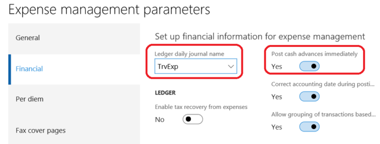 Using Cash Advance functionality