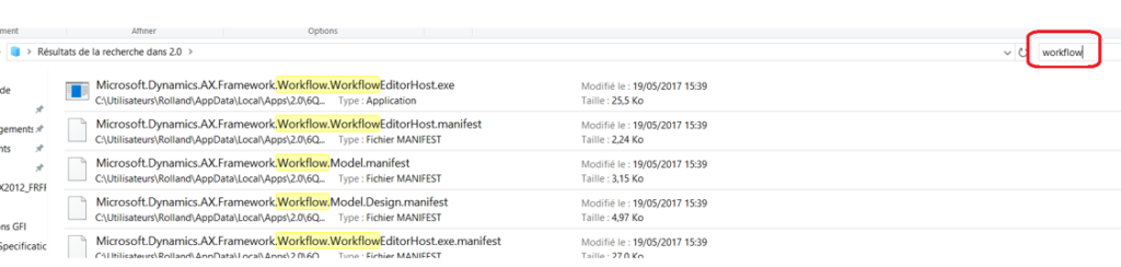 Issue on workflow : Cannot start application - application cannot be started - D365Tour