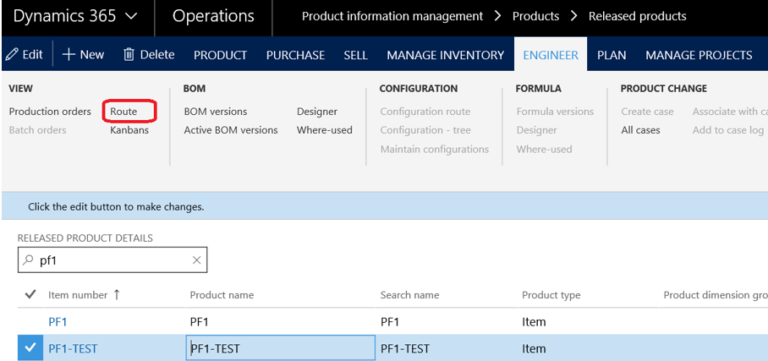 Finite capacity manufacturing functionalities Finite capacity manufacturing functionalities