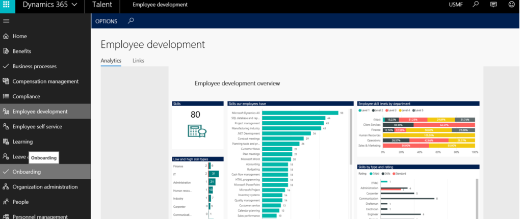 Microsoft Dynamics 365 for Talent : first steps