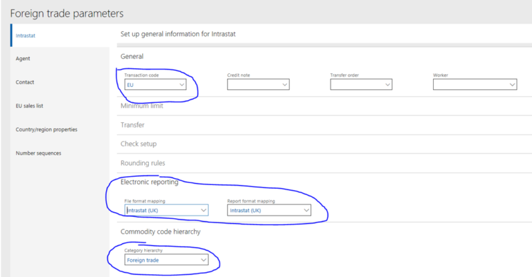 Trading of goods declaration (intrastat) in D365FO - D365Tour