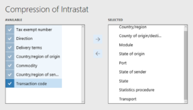Trading of goods declaration (intrastat) in D365FO - D365Tour