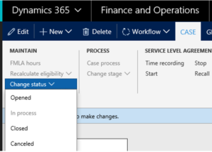 All about case lifecycle in D365FO - D365Tour