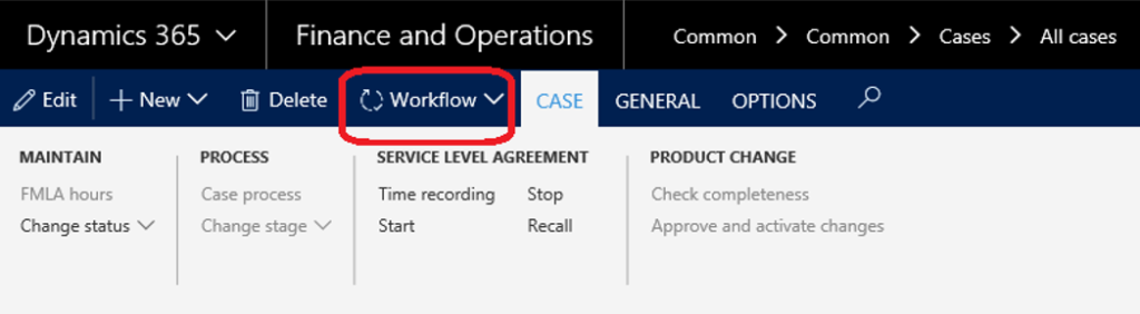 All about case lifecycle in D365FO - D365Tour