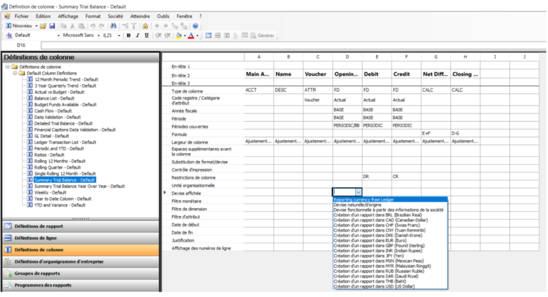 Managing the reporting currency - D365Tour