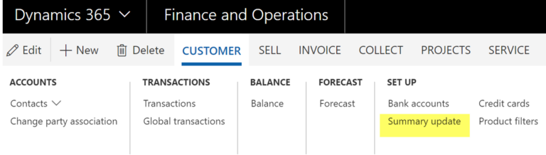 Summary update policy explained and detailed - D365Tour