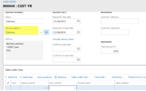 Tips and tricks on Address purpose setup - D365Tour