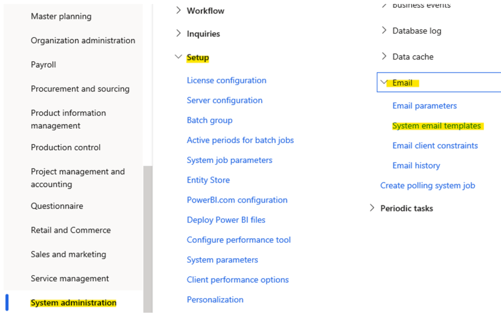 How to setup email notifications on standard workflows - D365Tour