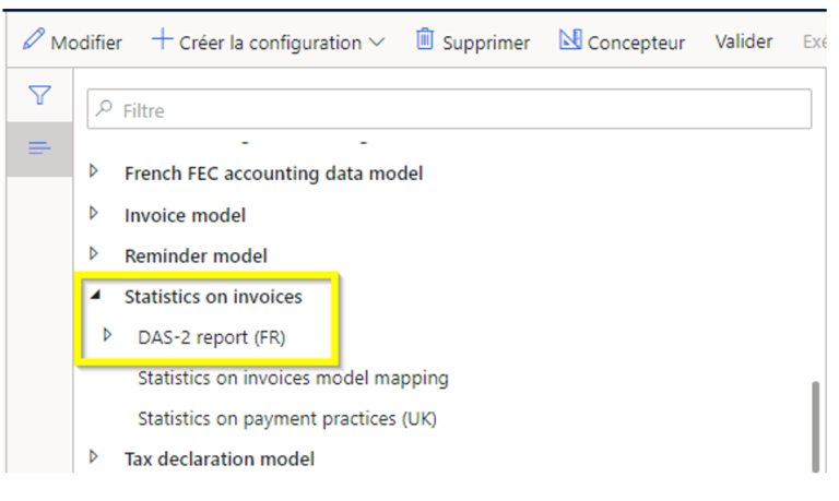 Générer la DAS2 - D365Tour