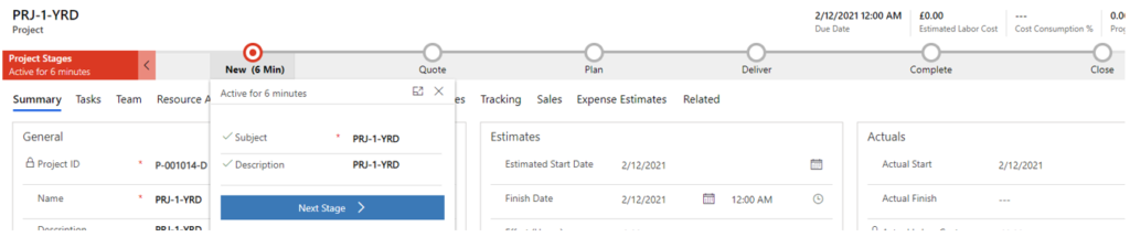 Project Operations getting sarted : Project creation and End to End ...