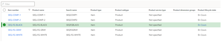 Sequencing planned production order within Master planning - D365Tour