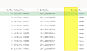 Sequencing planned production order within Master planning - D365Tour