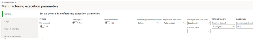 Getting started with Production Floor Execution - D365Tour