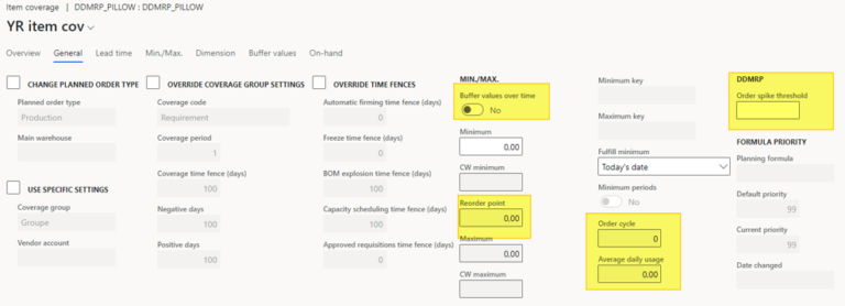DDMRP introduction and Inventory Positioning - D365Tour