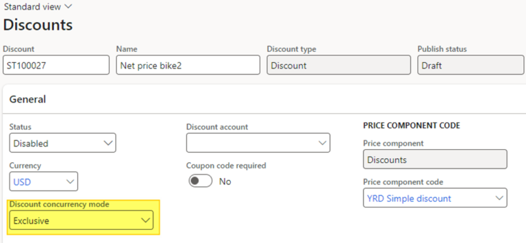 Pricing management : applying discounts (Simple discount, Quantity ...