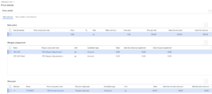 Pricing management : applying discounts (Simple discount, Quantity ...
