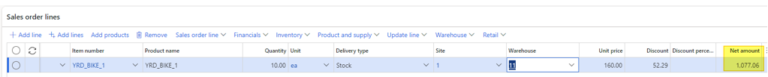 Pricing management : applying Discounts (Threshold discount, Free item ...