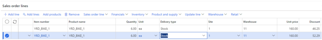 Pricing management : applying Discounts (Threshold discount, Free item ...