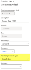 Pricing management : rebates - D365Tour