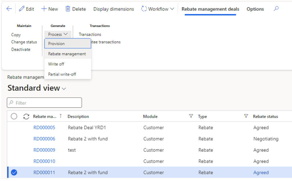 Pricing Management : how rebates are taken in account for margin ...