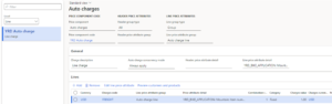 Pricing management : using charges - D365Tour